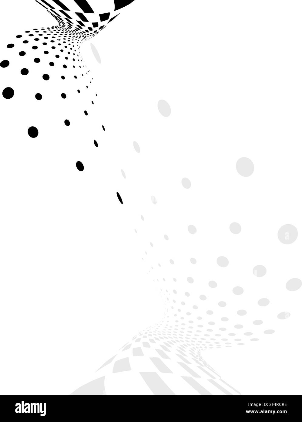 Background Composition, Web Template (Halftone) Vector Illustration ...