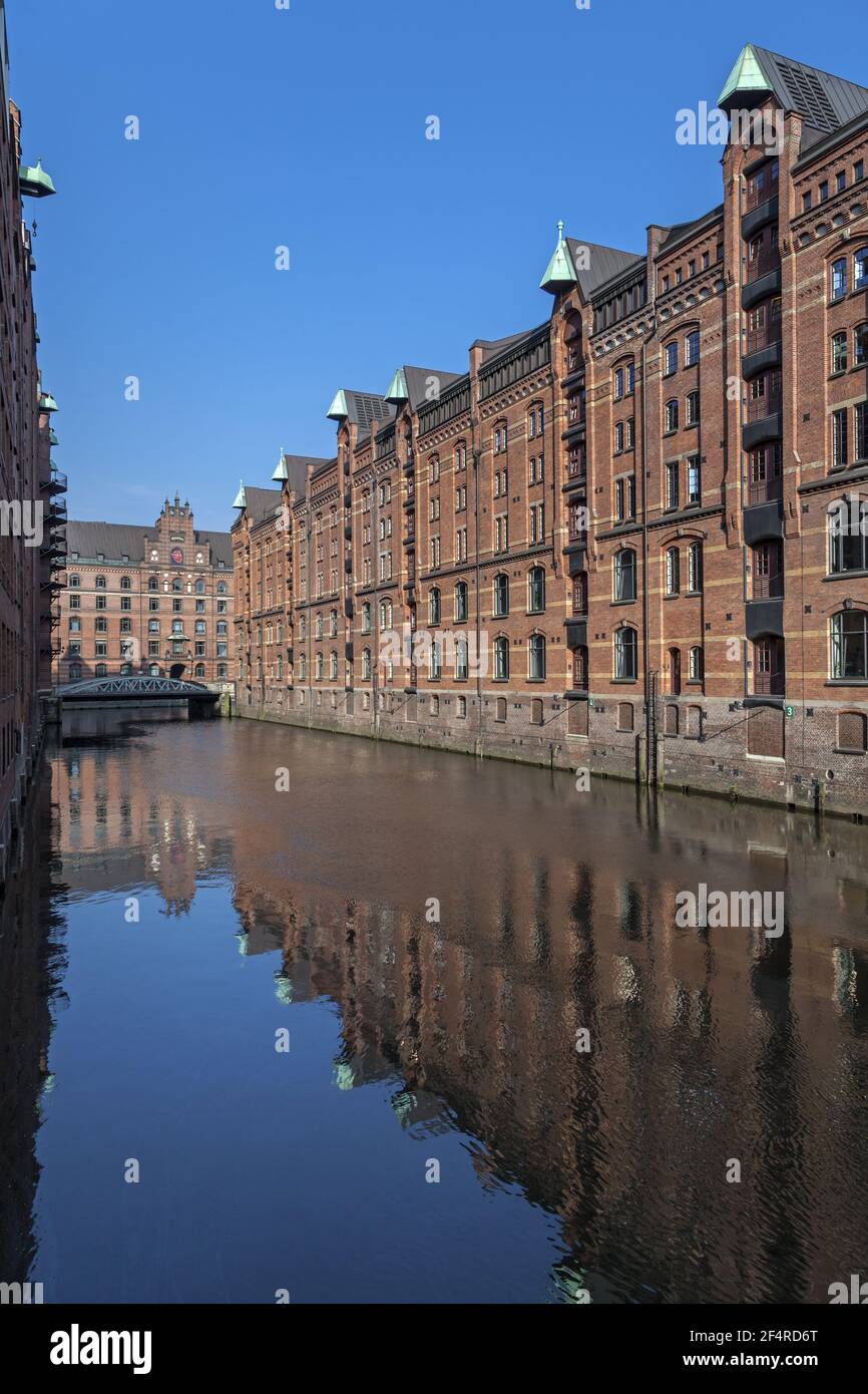 geography / travel, Germany, Hamburg, Hamburg old town, storage ...