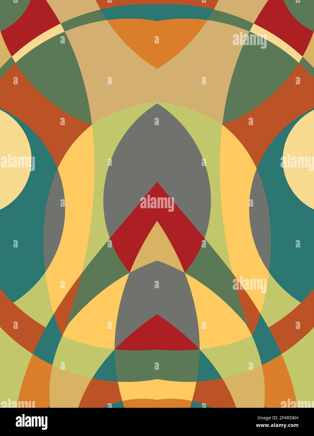 Modern Abstract Painting Wall Art Vector Illustration Stock Vector ...