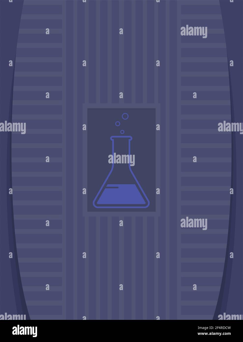 Laboratory Glass Beaker Icon Vector Illustration Stock Vector Image ...