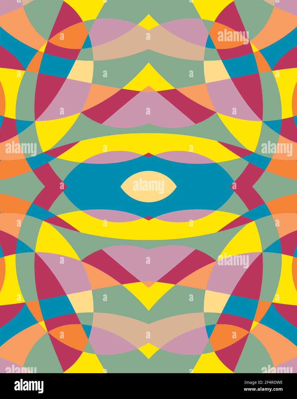 Modern Abstract Painting Wall Art Vector Illustration Stock Vector ...