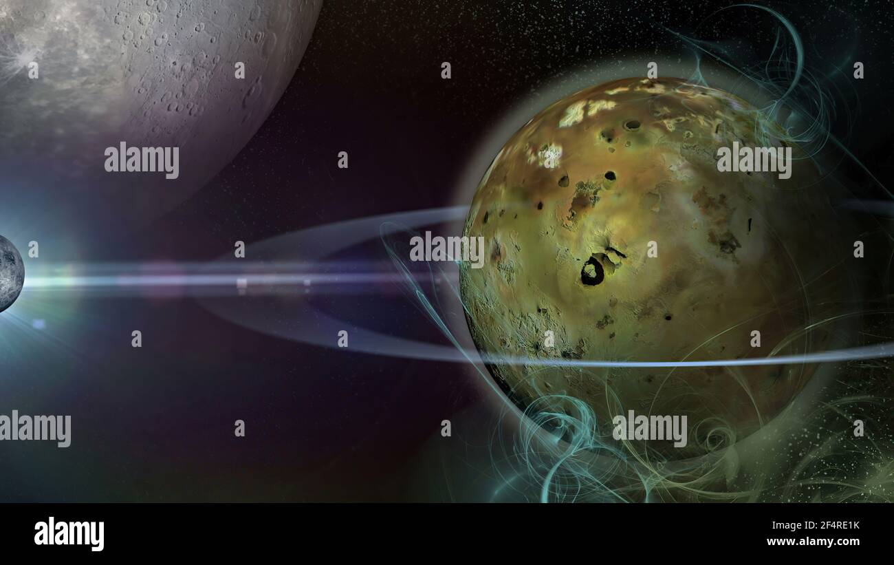 close up space and planets Stock Photo - Alamy