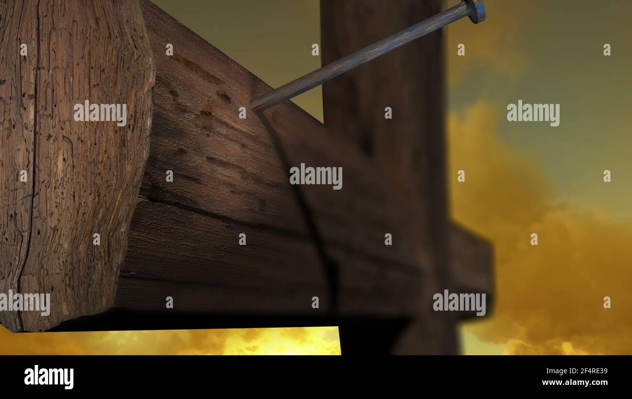 Symbol of christs crucifixion hi-res stock photography and images - Alamy