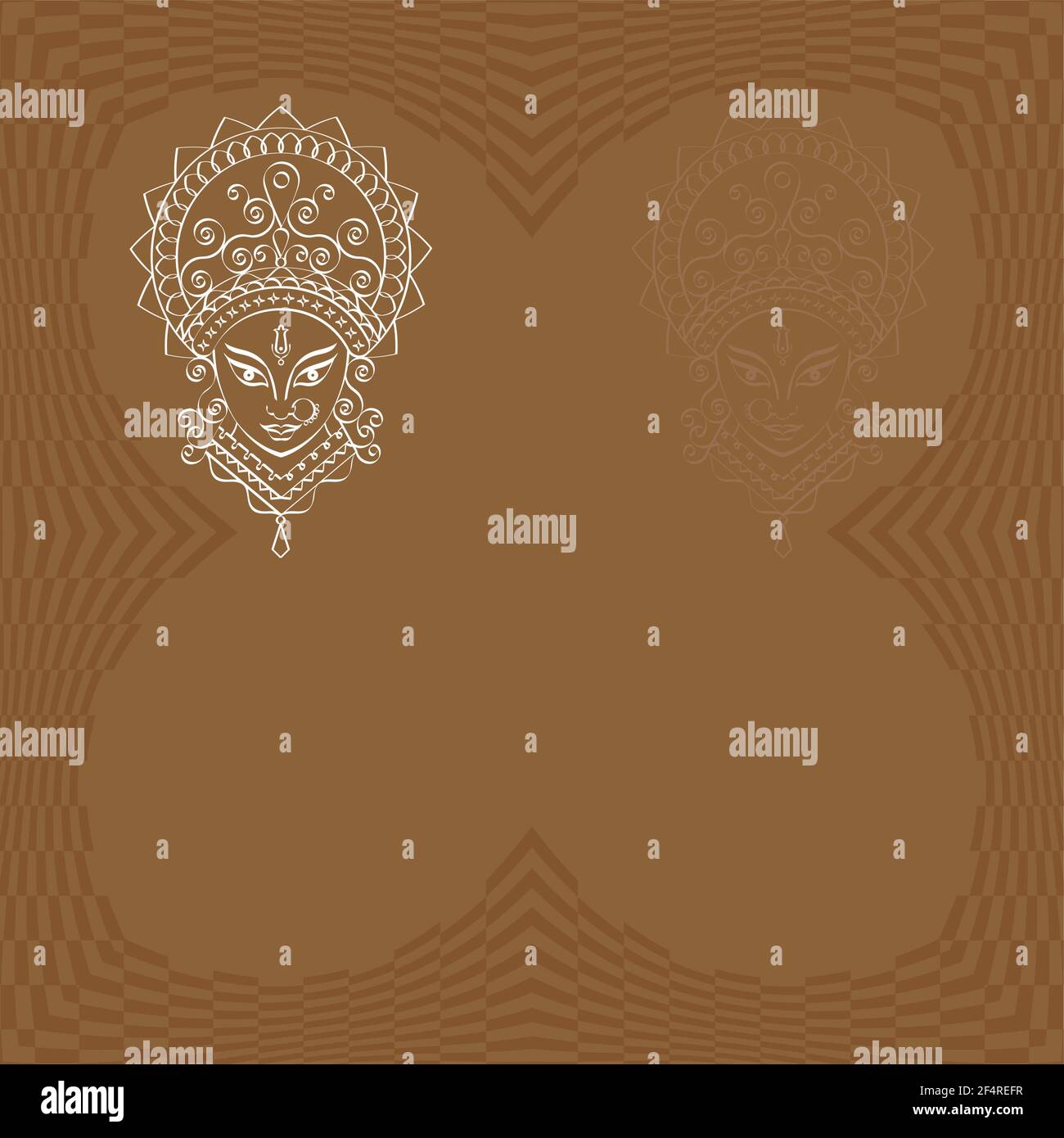 Durga Goddess of Power Vector Illustration Stock Vector Image & Art - Alamy