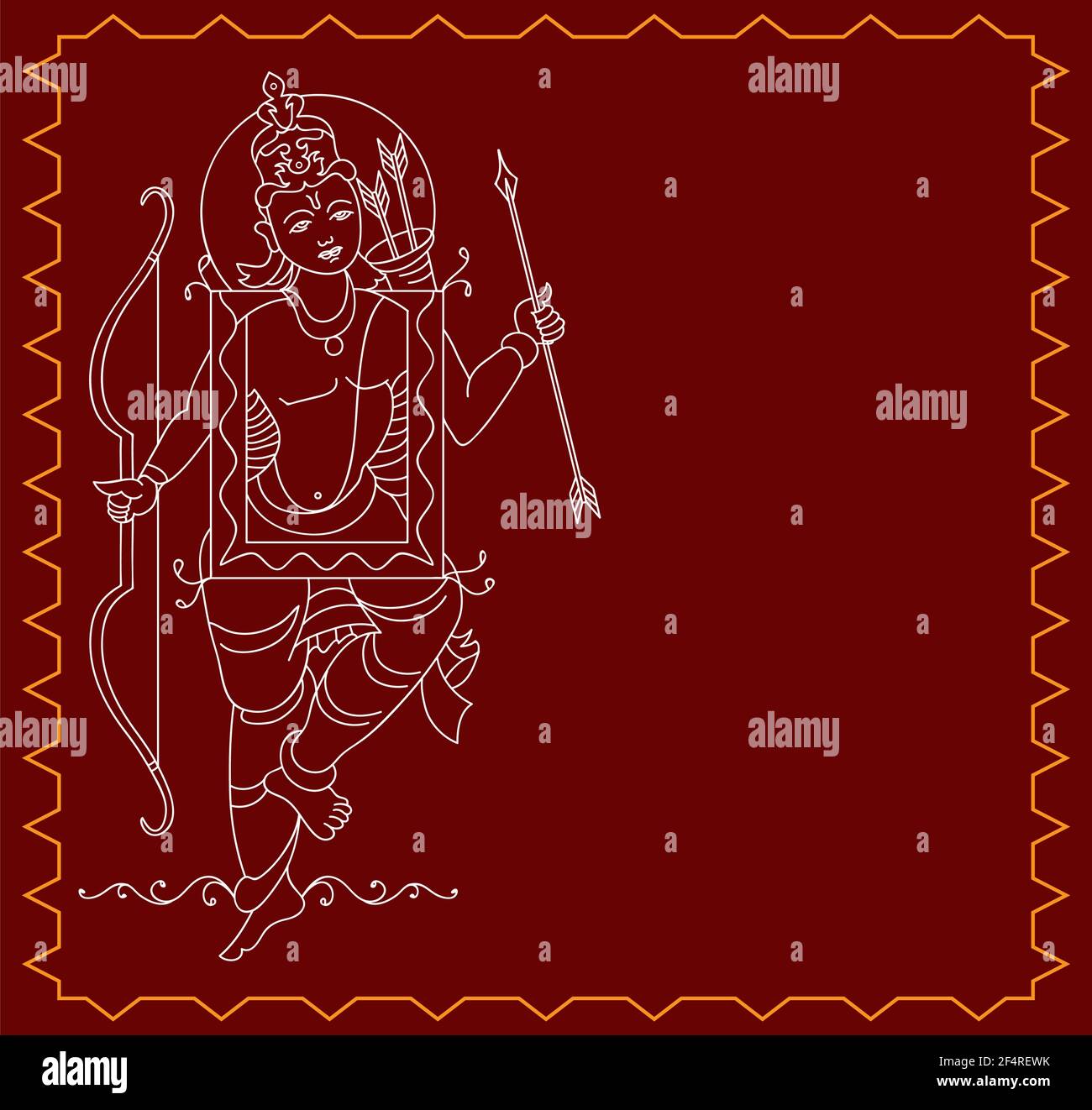 Folk art style illustration hi-res stock photography and images - Alamy