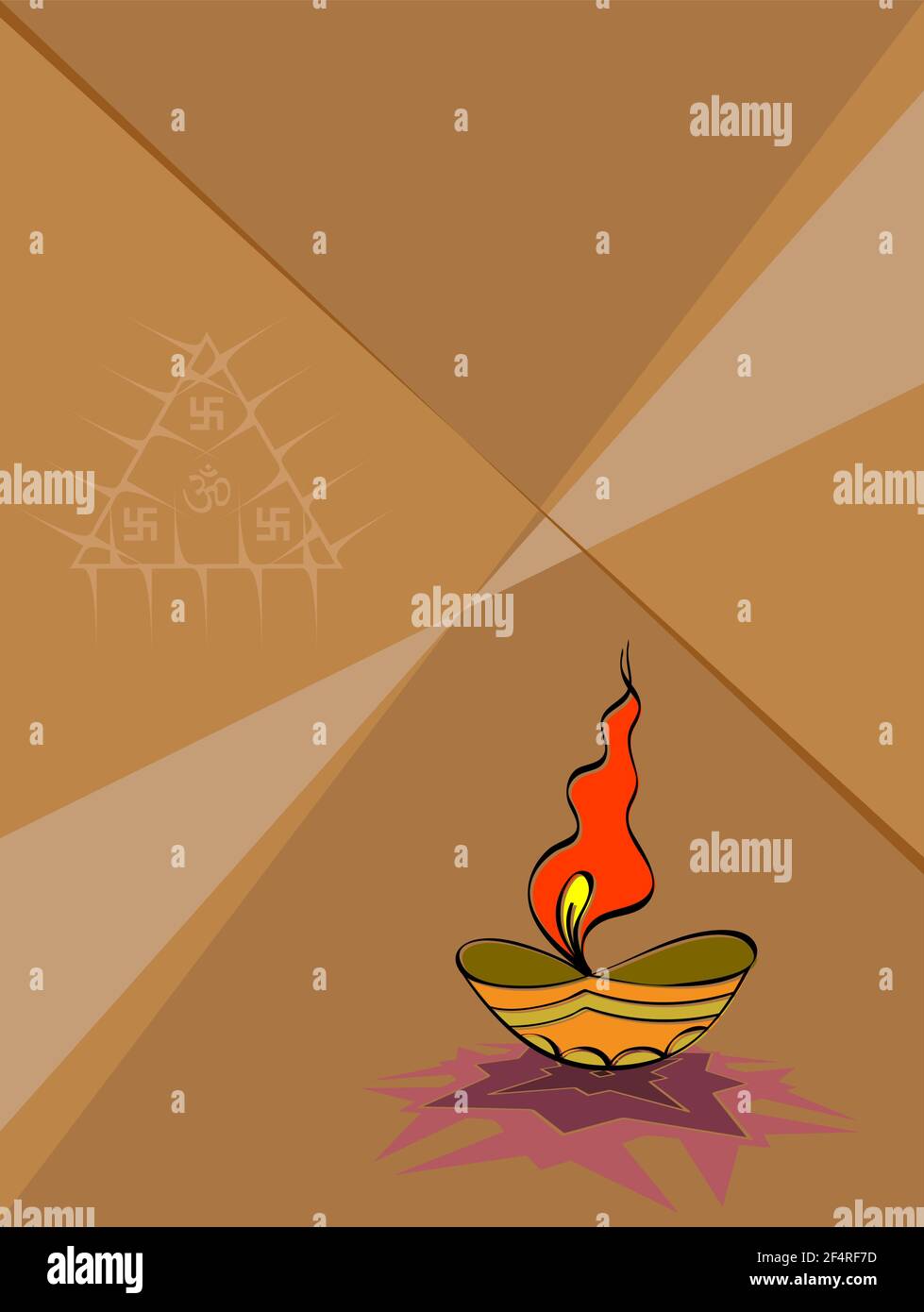 Vector illustration diwali greeting Stock Vector Images - Alamy