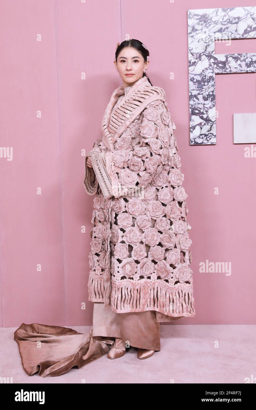 Hong Kong actress and cantopop singer Cecilia Cheung Pak-chi shows up ...