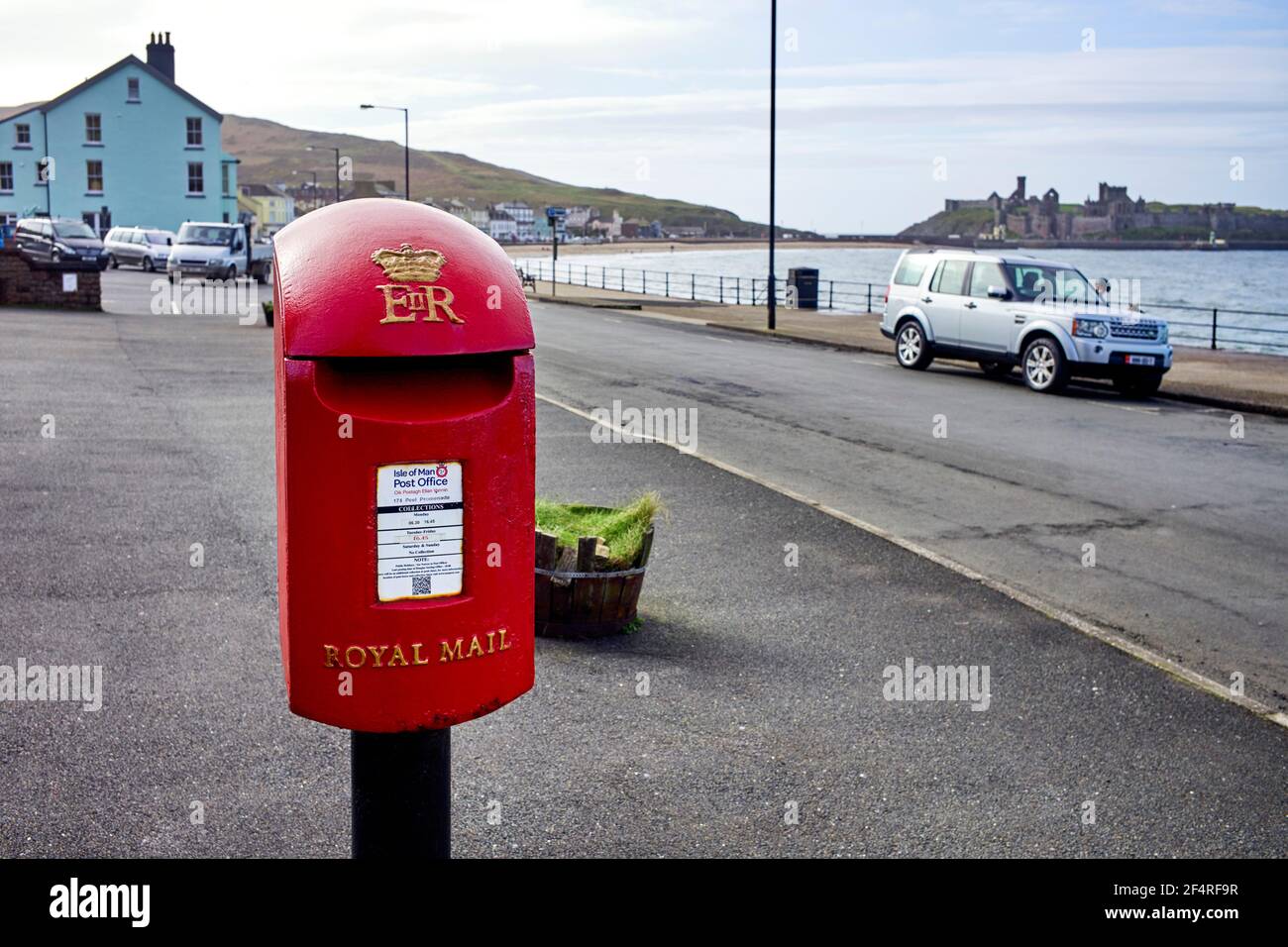 Isle of Man Post have a unique style of pedestal postbox known as a ...