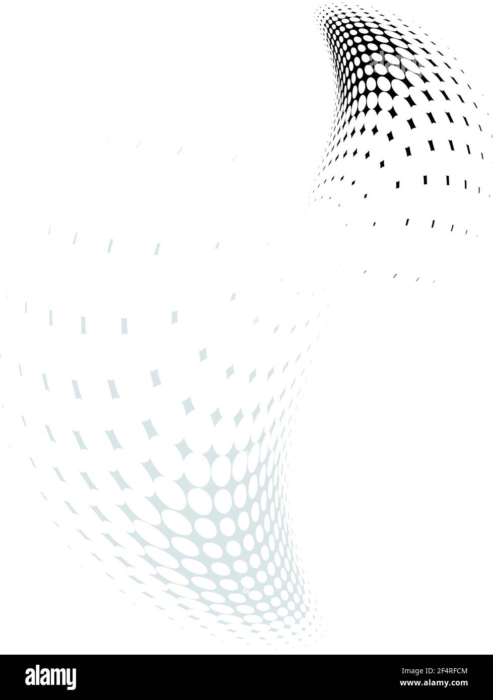 Background Composition, Web Template (Halftone) Vector Illustration ...