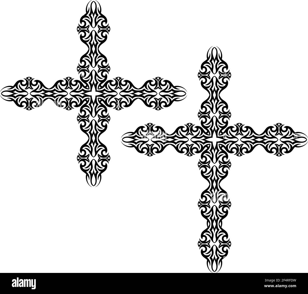 Christian Cross Design Vector Art Stock Vector Image & Art - Alamy