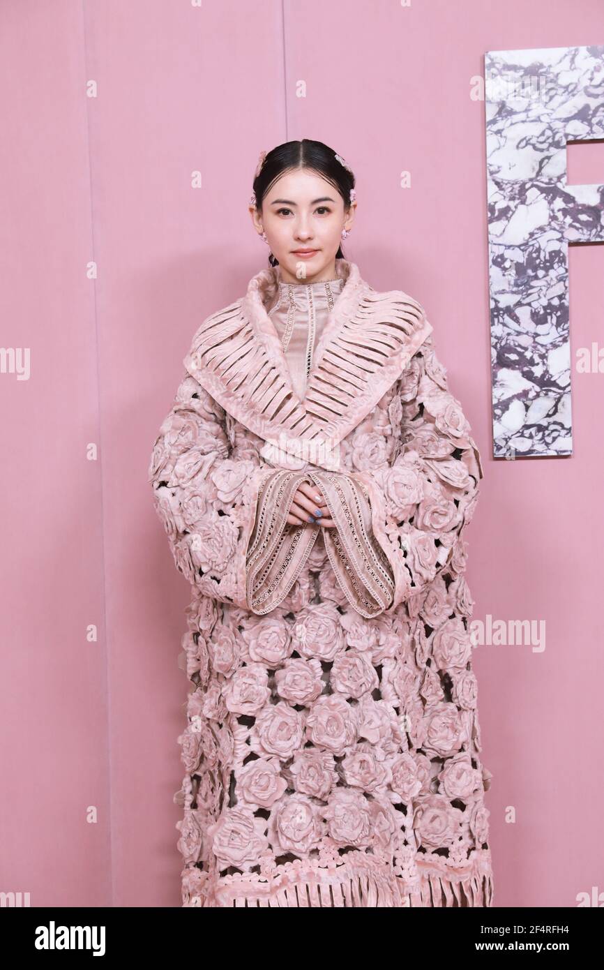 Hong Kong actress and cantopop singer Cecilia Cheung Pak-chi shows up ...