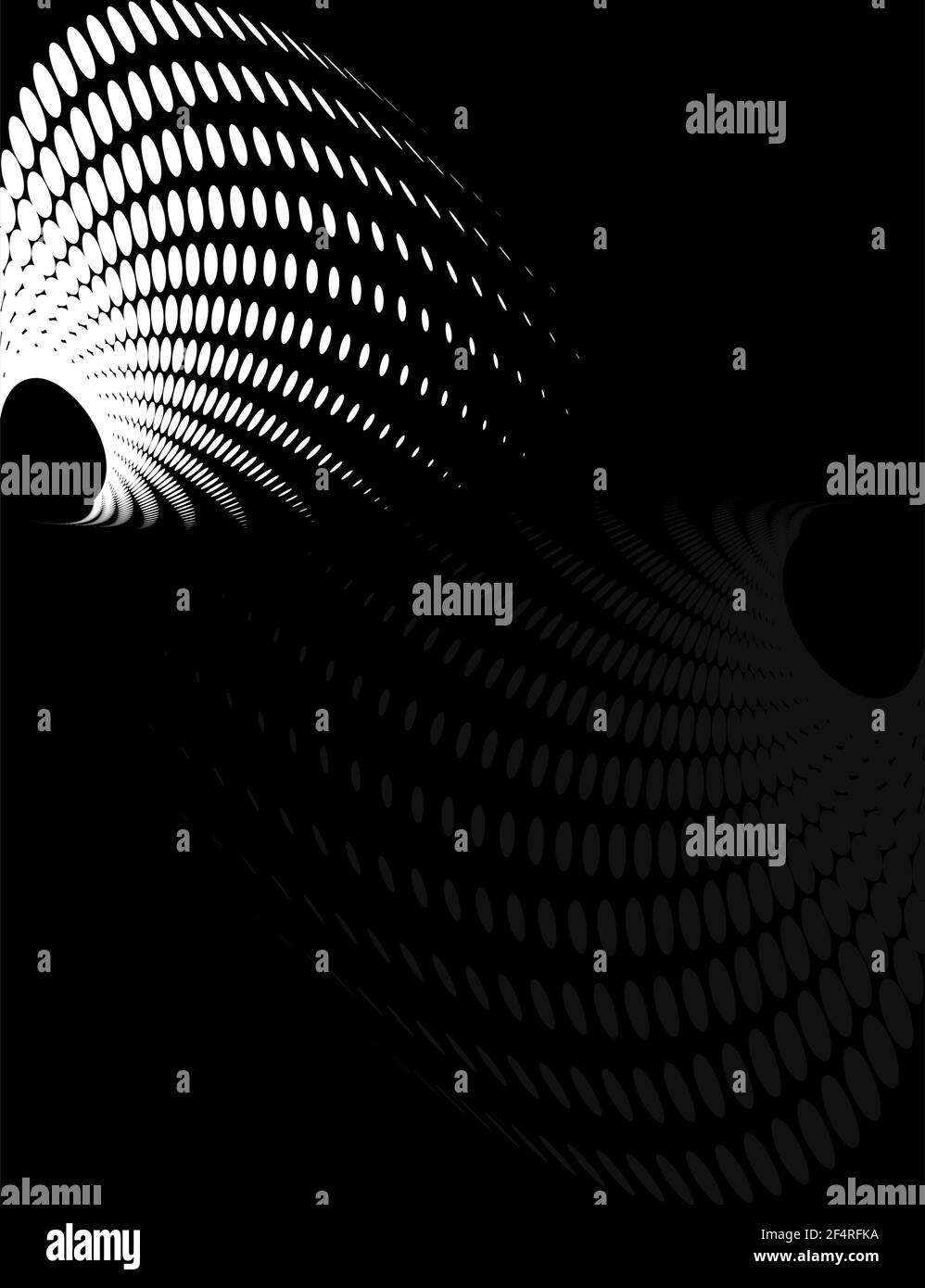 Background Composition, Web Template (Halftone) Vector Illustration ...