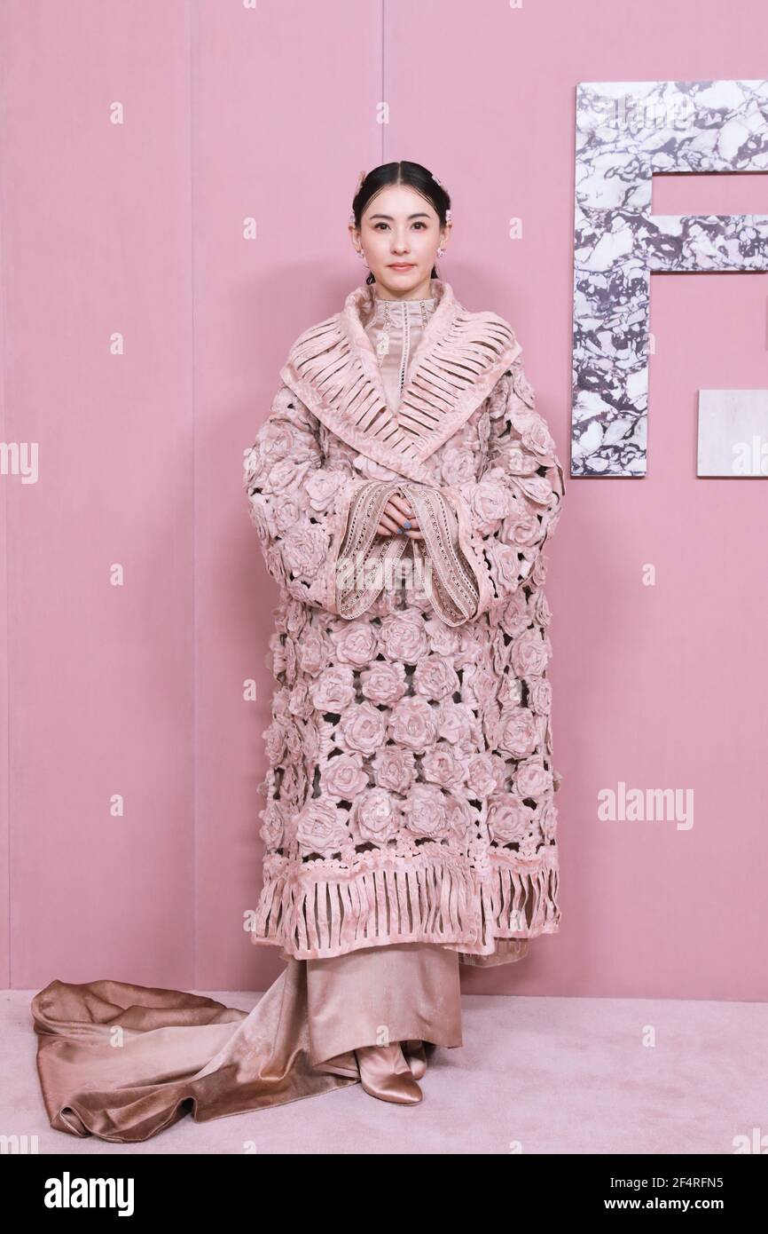 Hong Kong actress and cantopop singer Cecilia Cheung Pak-chi shows up ...