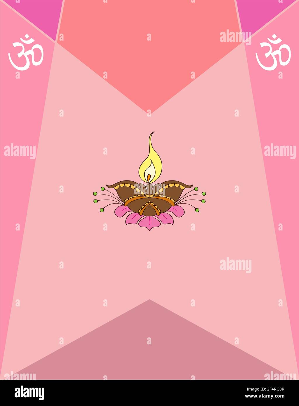 Diwali Greeting Design Vector Art Illustration Stock Vector Image & Art ...