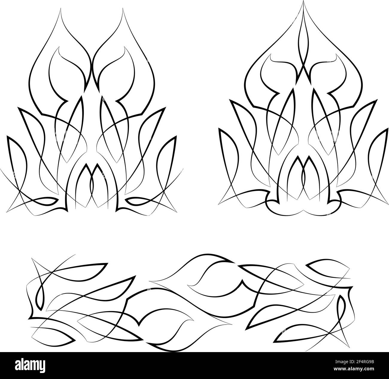 Pinstripe design Black and White Stock Photos & Images - Alamy