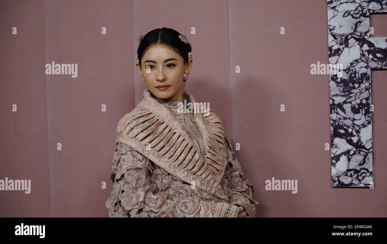Hong Kong actress and cantopop singer Cecilia Cheung Pak-chi shows up ...