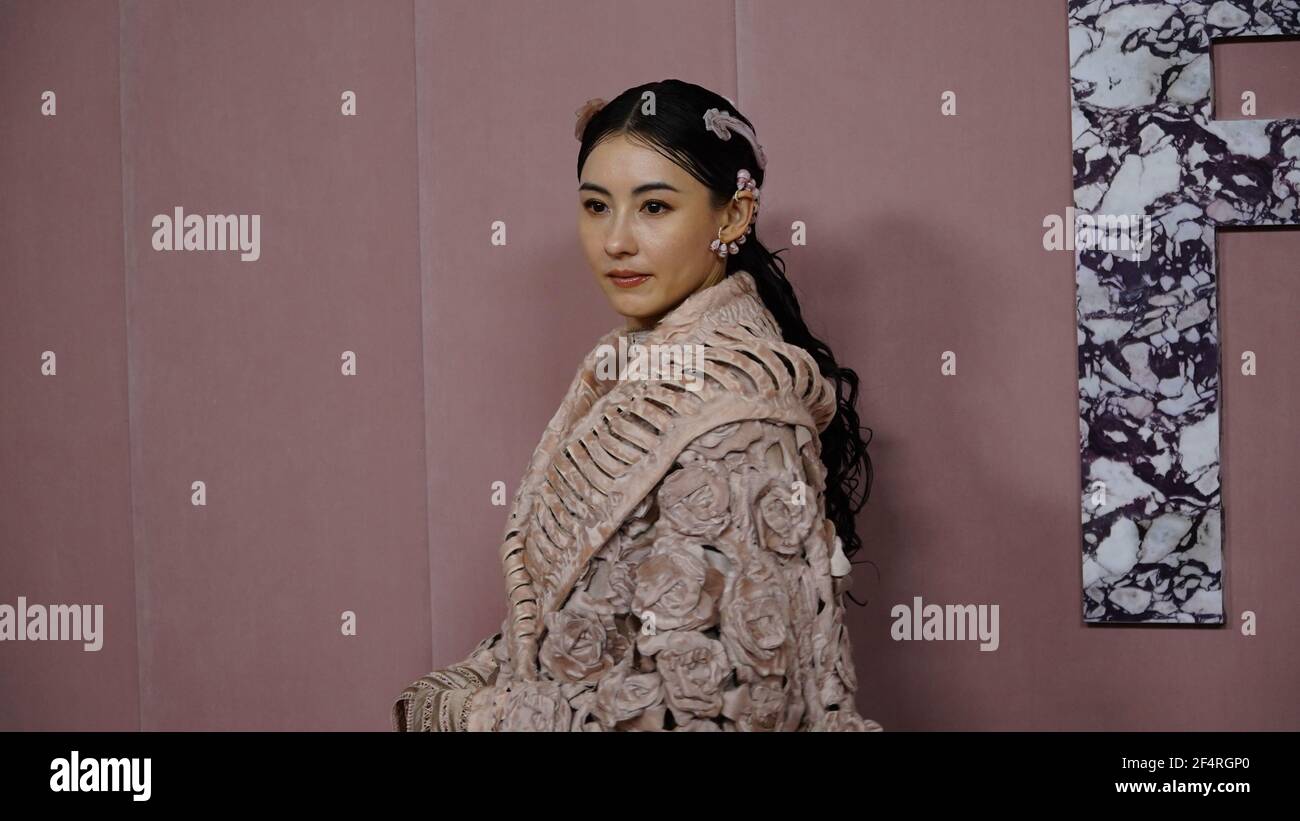 Hong Kong actress and cantopop singer Cecilia Cheung Pak-chi shows up ...