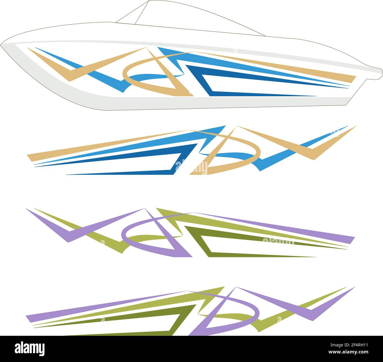 Boat graphics stripe vinyl ready hi-res stock photography and images ...