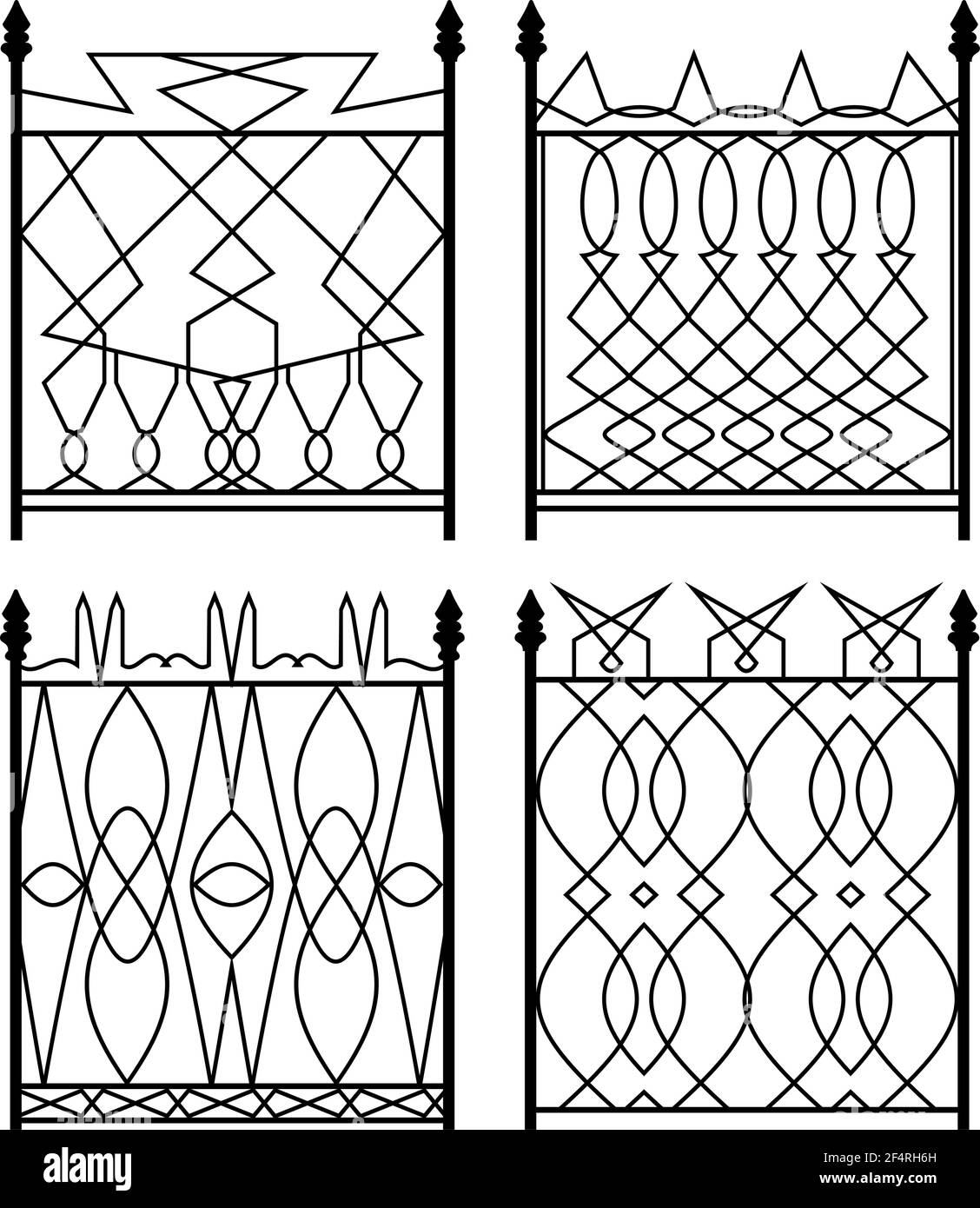 Ornamental Wrought Iron Gates Clip Art Wrought Iron Gate Door Fence