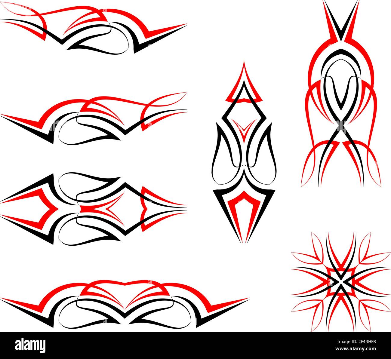 Vehicle Graphics, Stripe : Vinyl Ready Vector Art Stock Vector Image ...