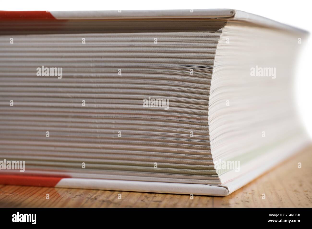 Book white background side hi-res stock photography and images - Alamy