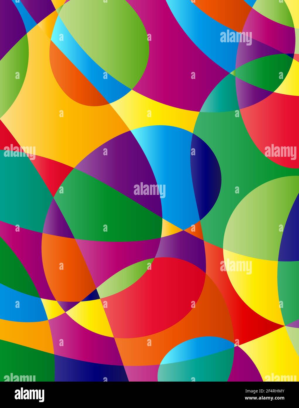 Colourful mural painting Stock Vector Images - Alamy