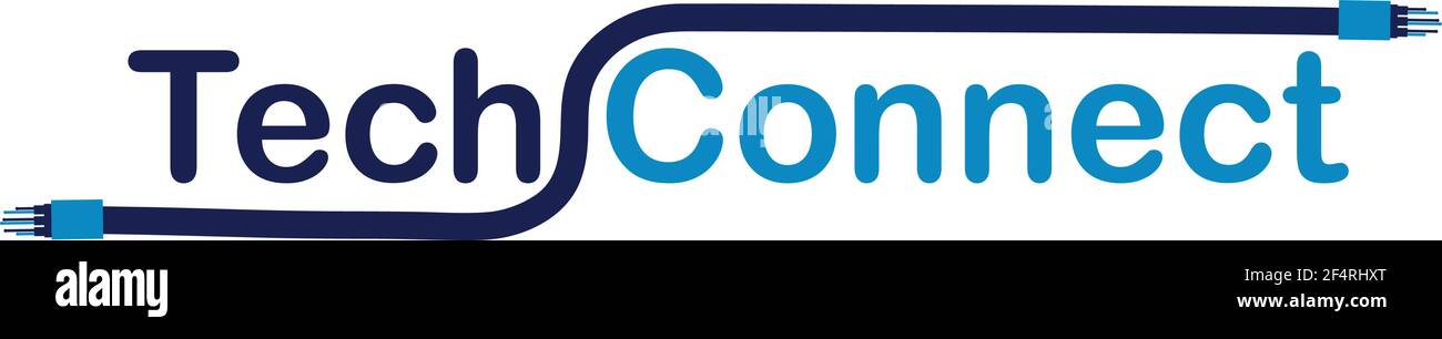 High Tech Modern Connect Wifi Logo Design Concept Icon Simple Internet ...