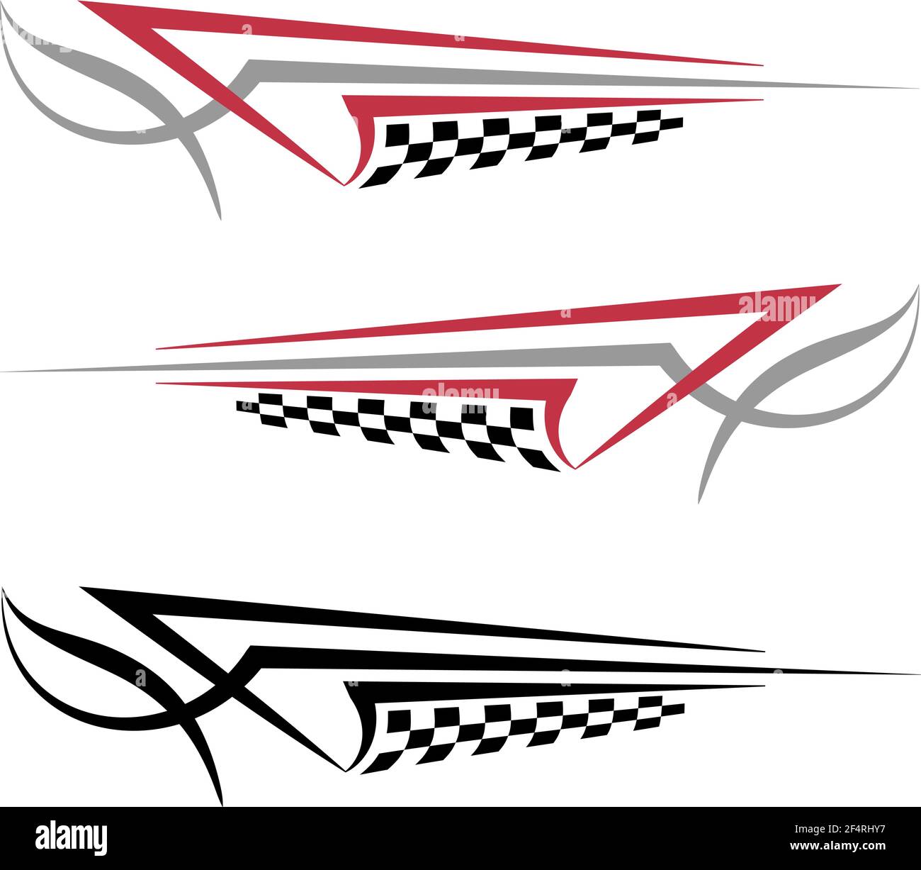 Vehicle Graphics, Stripe : Vinyl Ready Vector Art Stock Vector Image ...