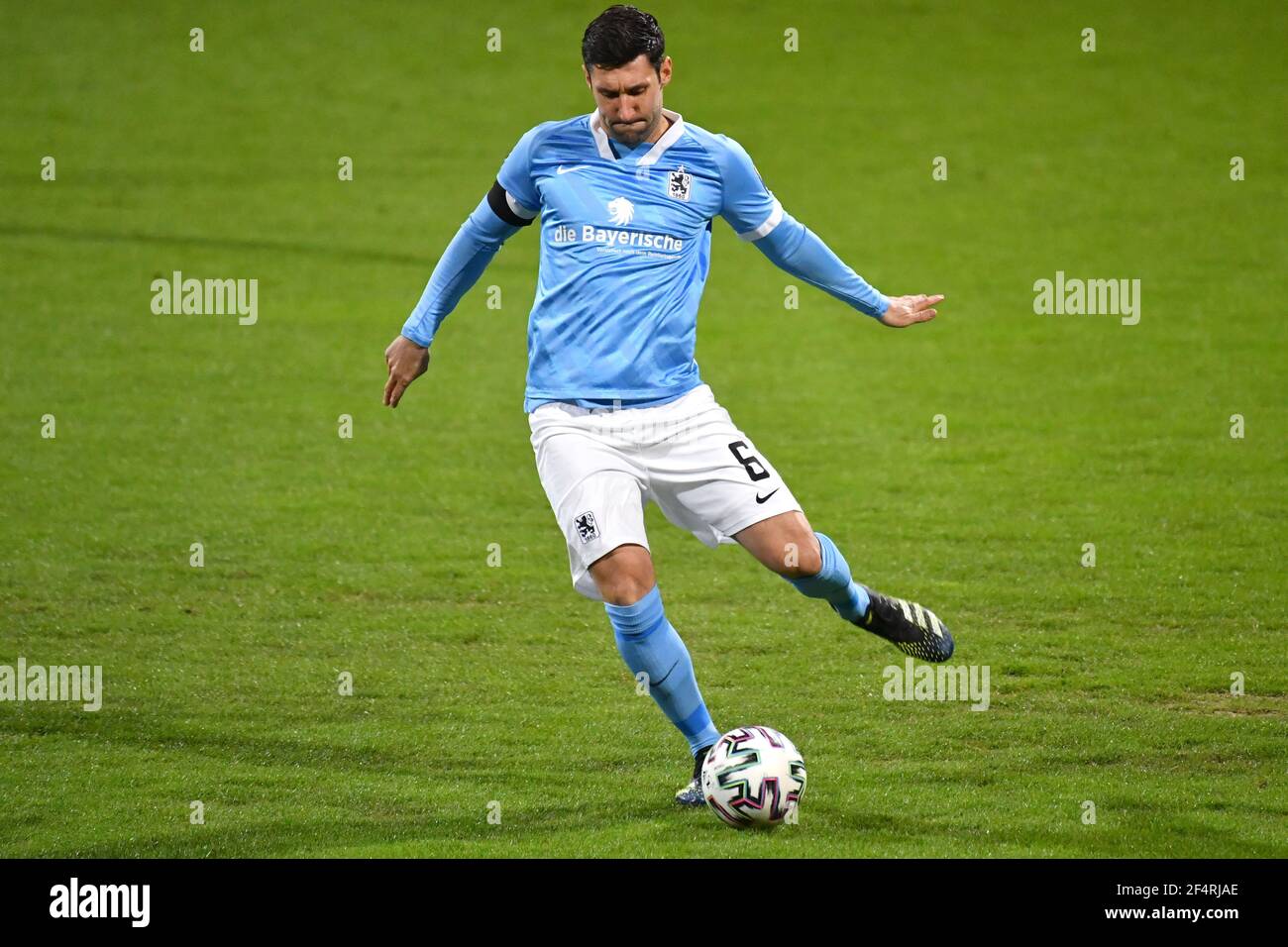 Muenchen GRUENWALDER STADION. 22nd Mar, 2021. Stefan SALGER (TSV Munich ...