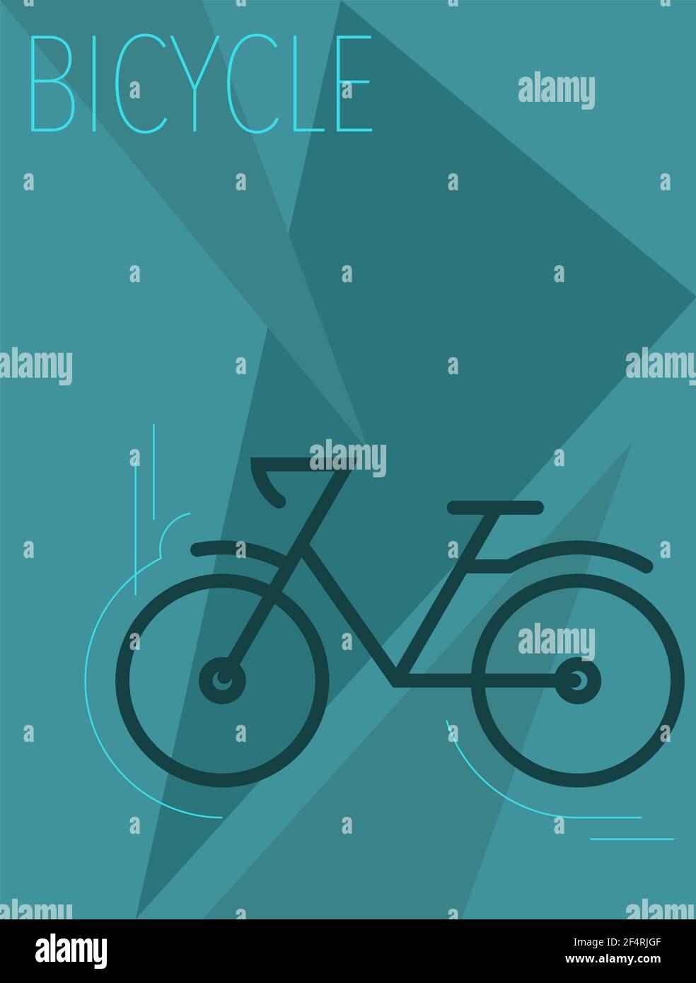 Bike art illustration hi-res stock photography and images - Alamy