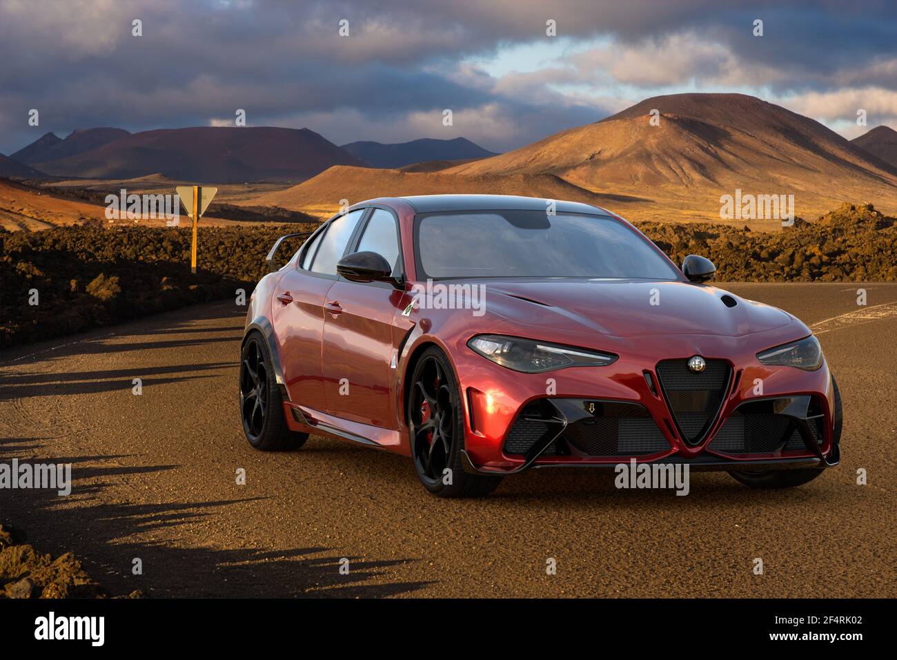 Wallpapers Of The Alfa The New Alfa Romeo Giulia In Track