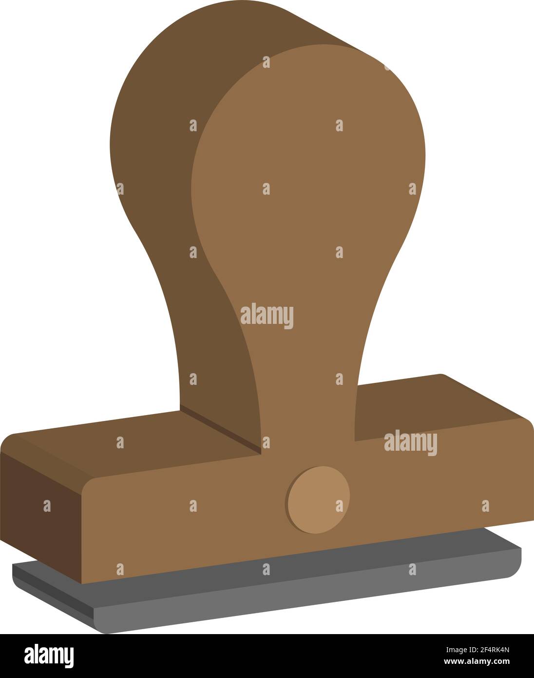 Rubber Stamp Icon Vector Illustration Stock Vector Image & Art - Alamy