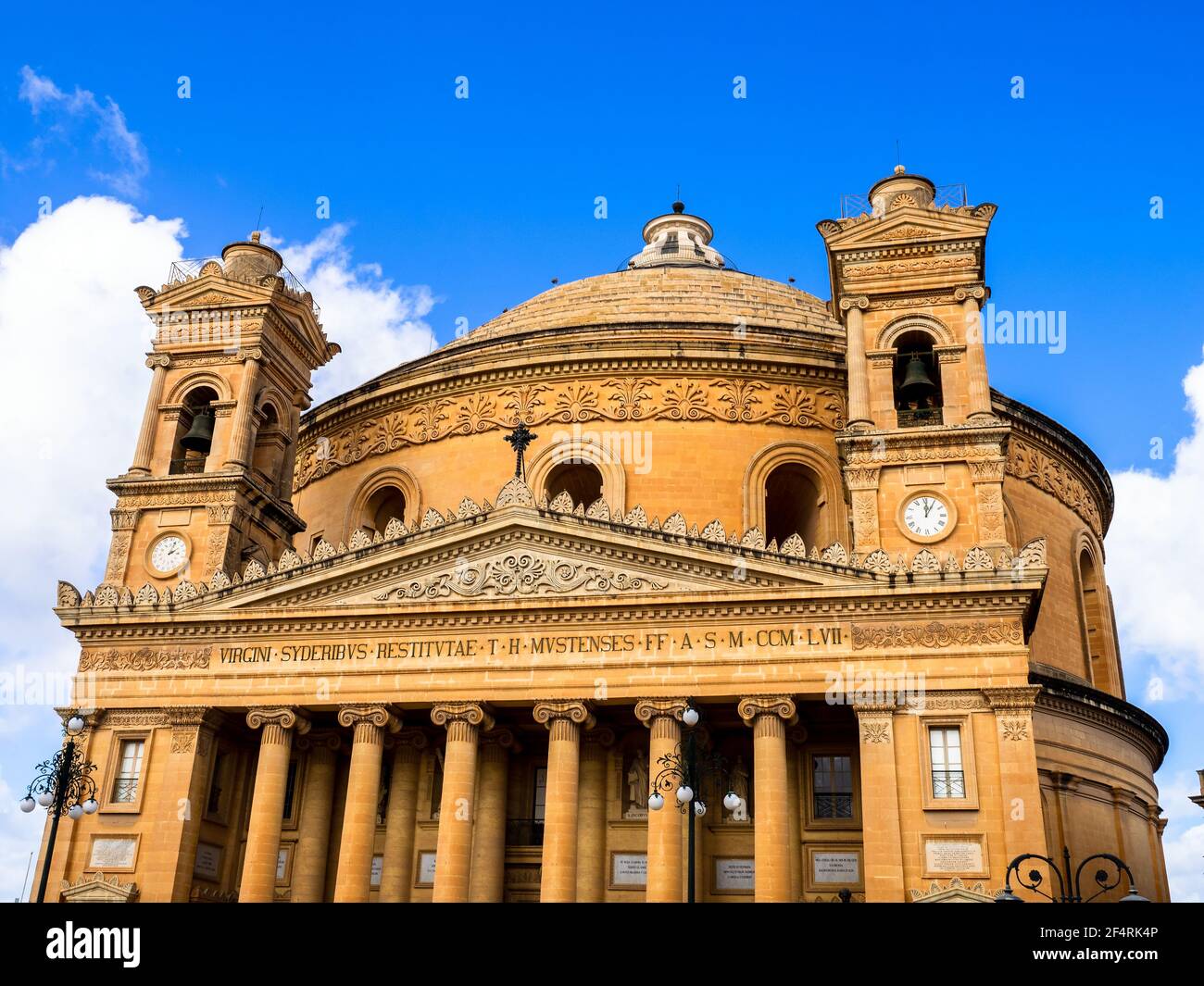 Dome detail mosta church malta hi-res stock photography and images - Alamy