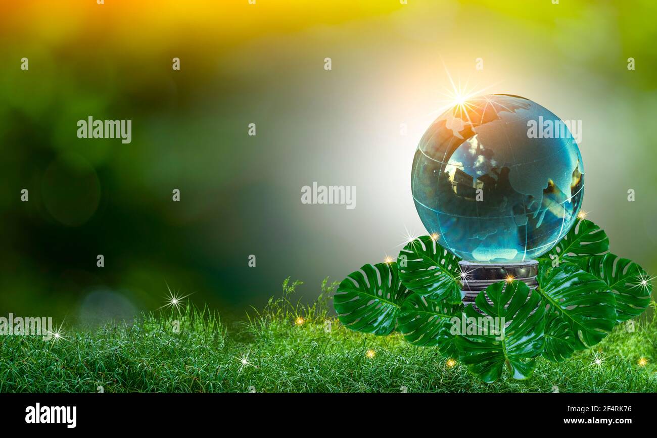 Renewable energy concept Earth Day or environment protection Hands ...