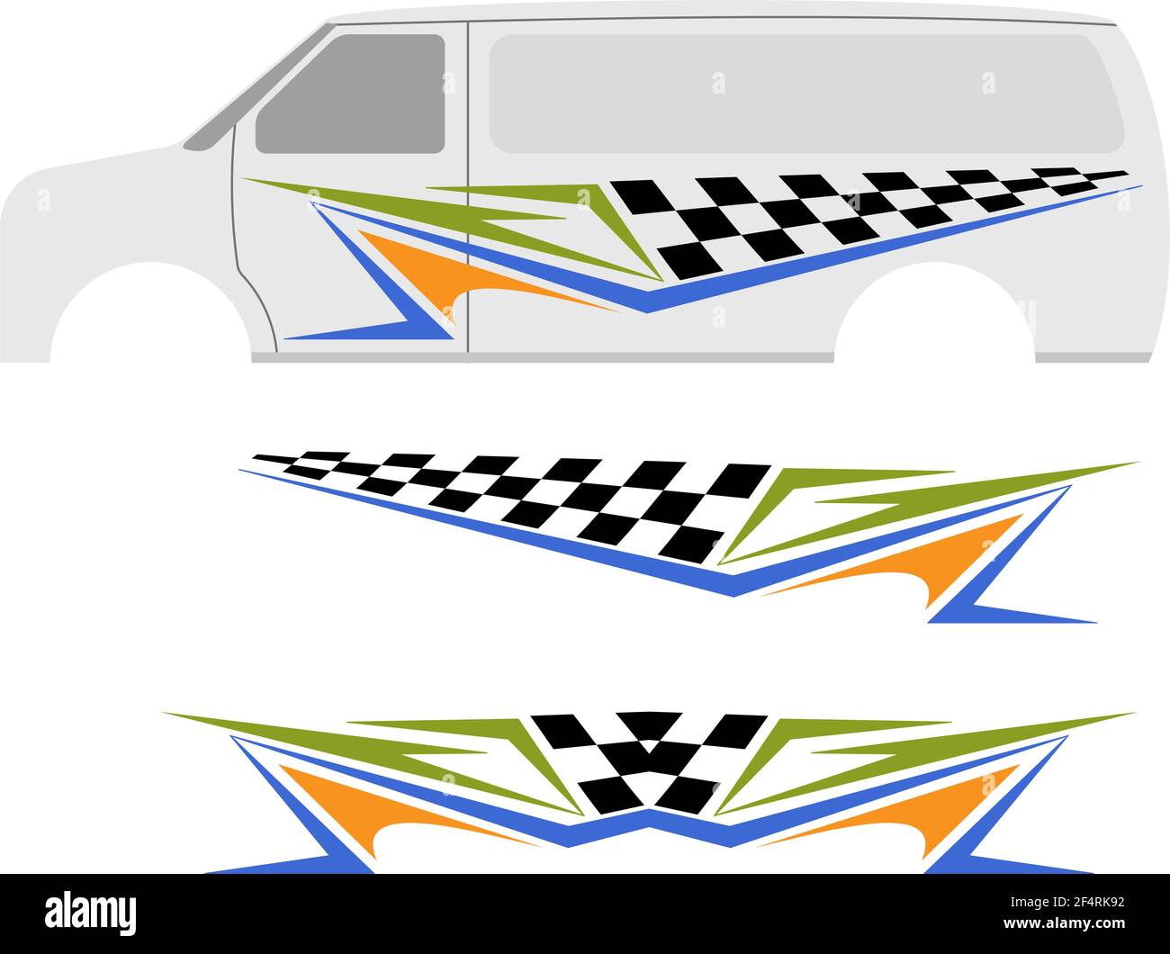 Vehicle Graphics, Stripe : Vinyl Ready Vector Art Stock Vector Image ...