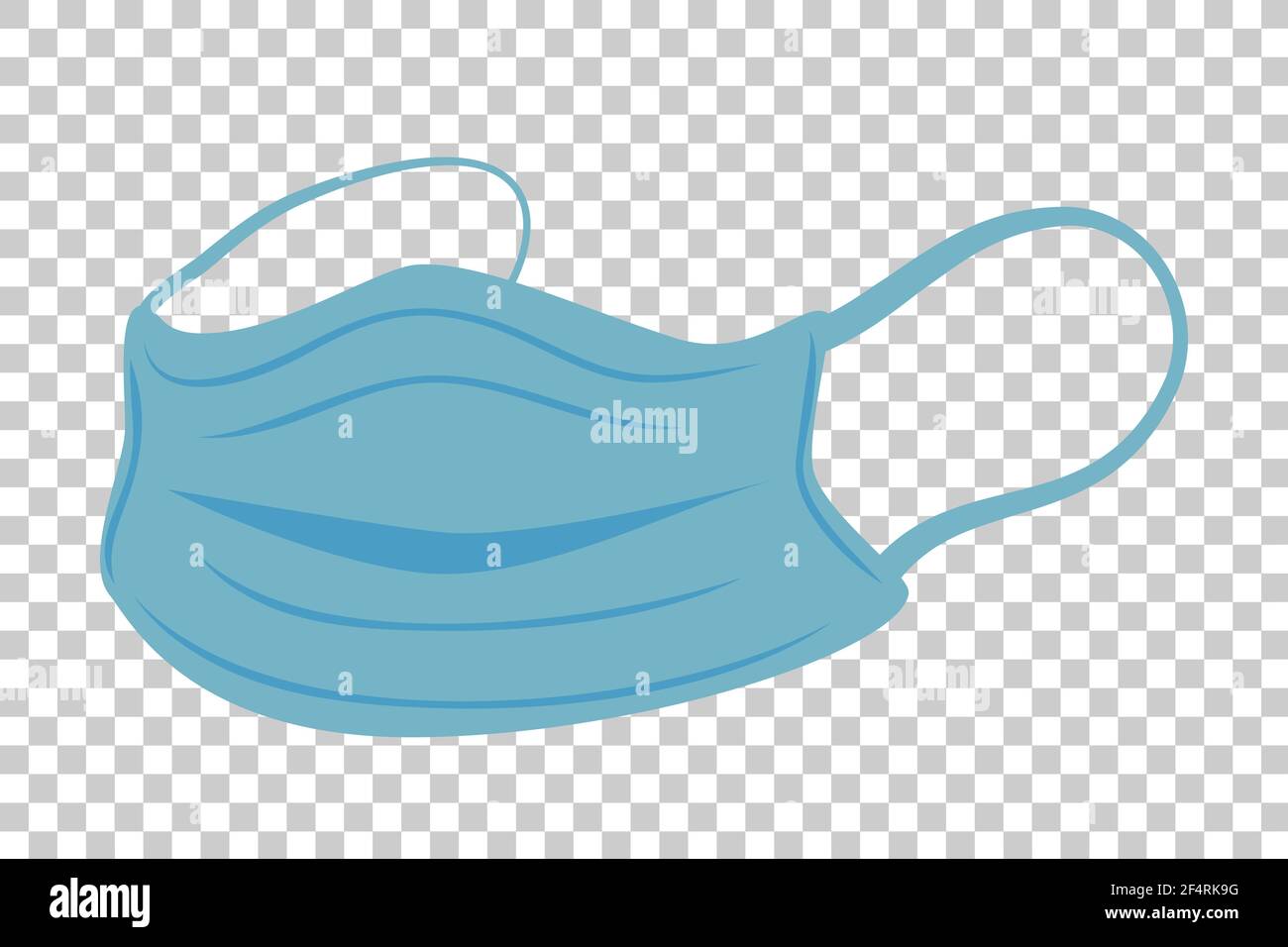 Vector Blue surgical Face Health Mask Stock Vector Image & Art - Alamy