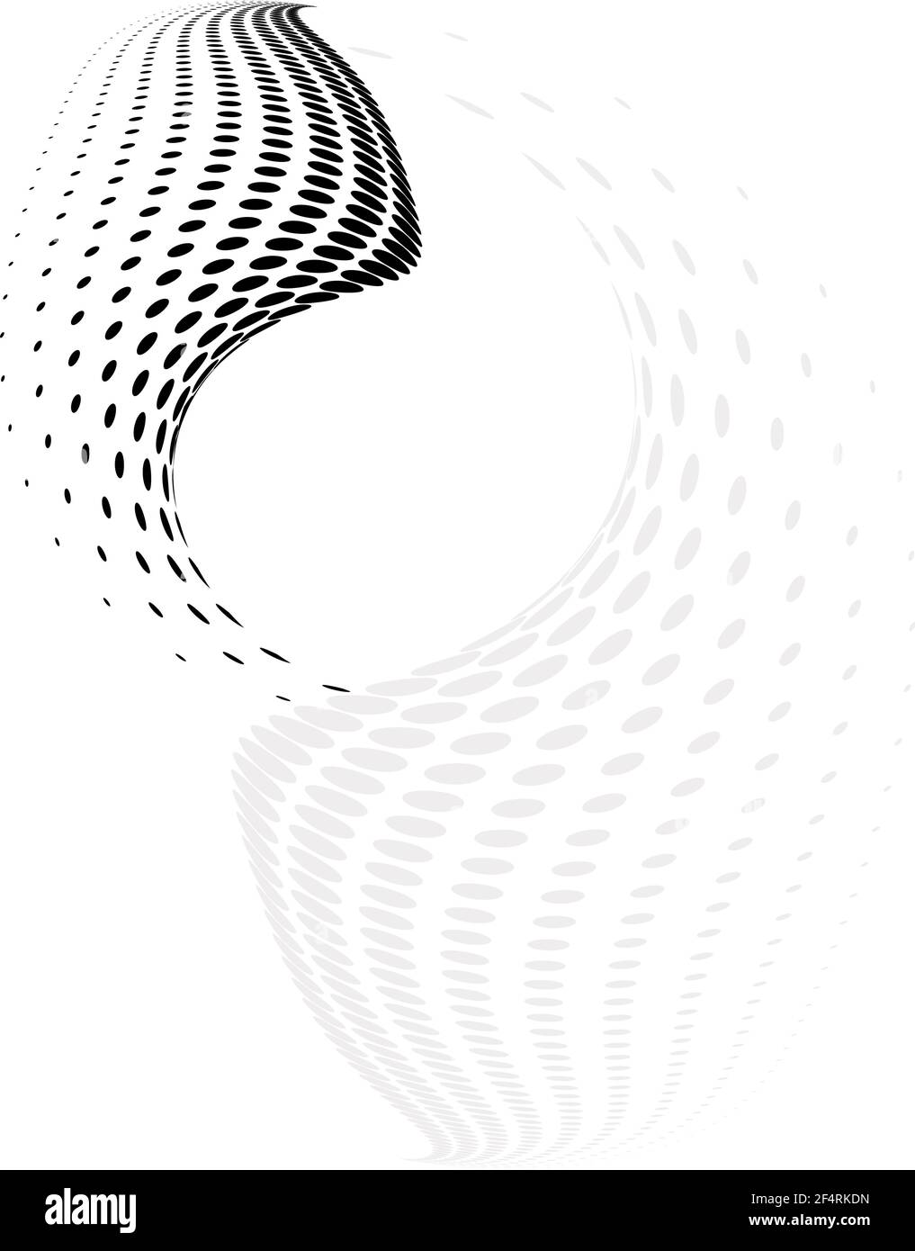 Background Composition, Web Template (Halftone) Vector Illustration ...