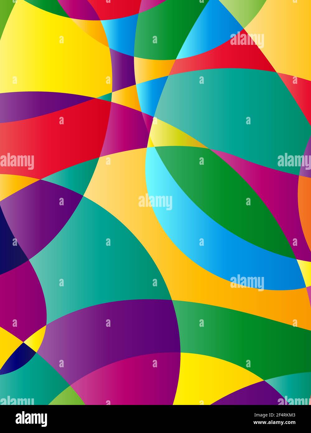 Modern Abstract Painting Wall Art Vector Illustration Stock Vector ...