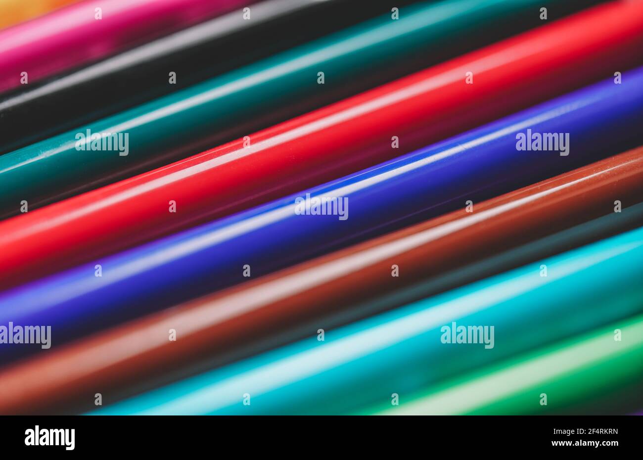 Color Palette Close up View Stock Photo - Alamy