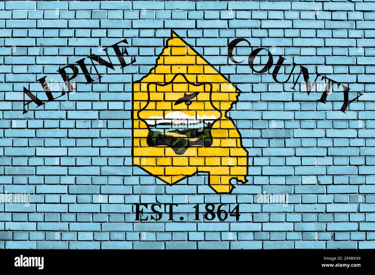 Alpine county flag hi-res stock photography and images - Alamy