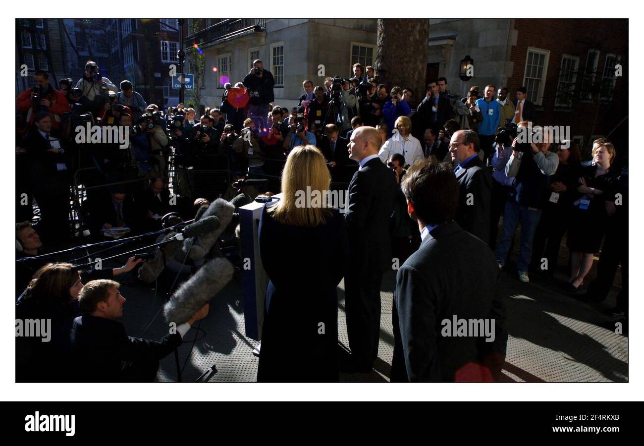 William hague and his wife ffion hague Cut Out Stock Images & Pictures ...