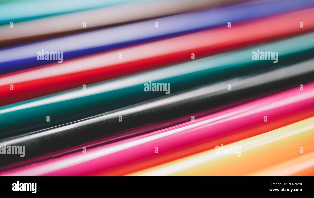 Color Palette Close up View Stock Photo - Alamy