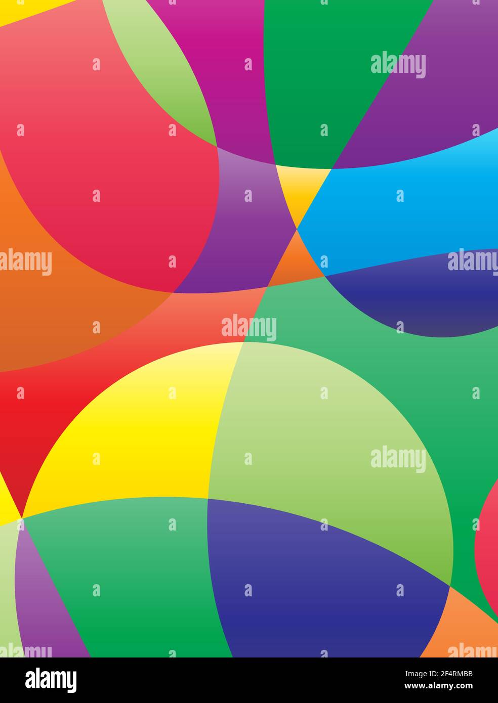 Modern Abstract Painting Wall Art Vector Illustration Stock Vector ...