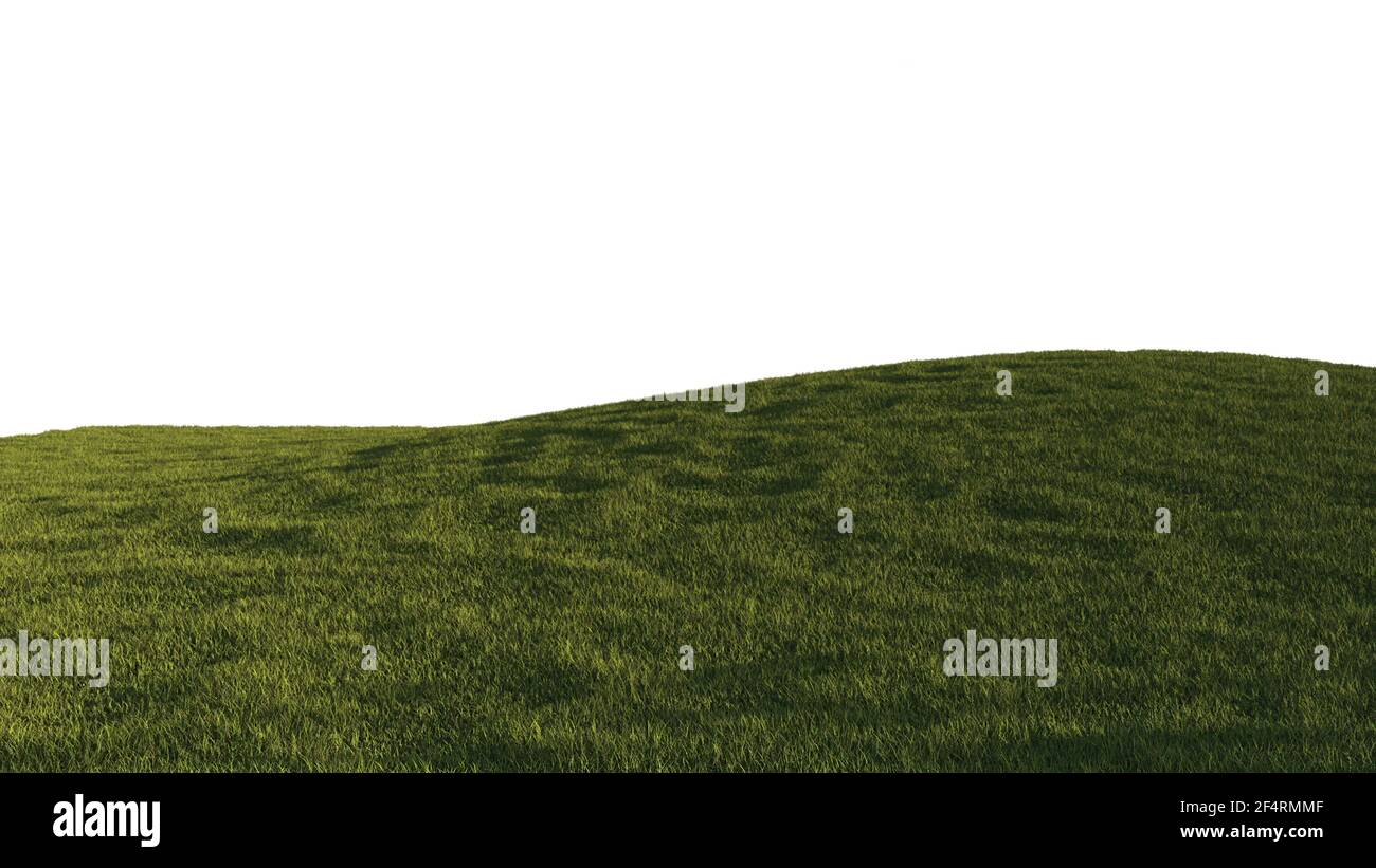 Green grass background texture made in 3d software Stock Photo - Alamy