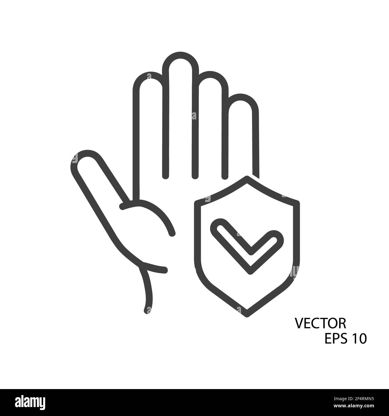 Hands washing flat icon. Pictogram for web. Line stroke. Isolated on ...