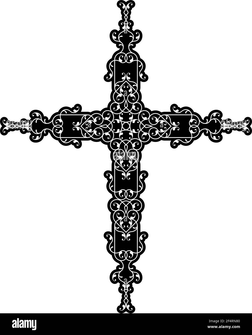 Christian Cross Design Vector Art Stock Vector Image & Art - Alamy