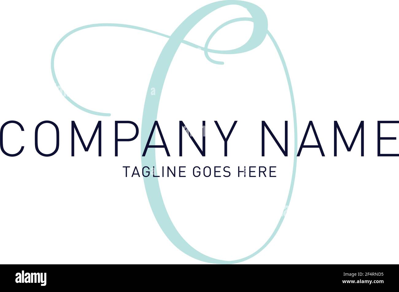 Classy Modern Sophisticated Bold Letter O Logo Stock Vector Image & Art ...