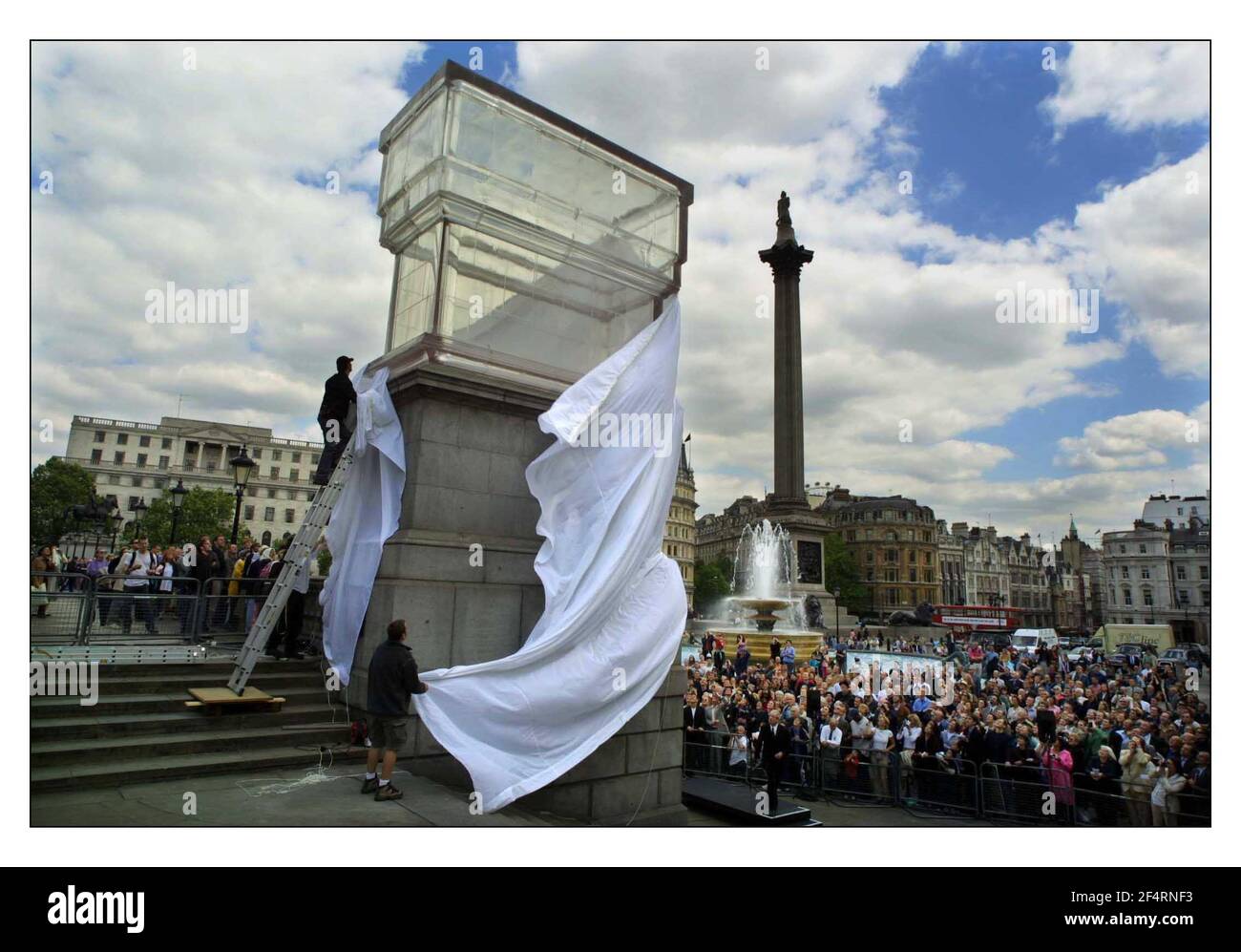 Trafalgar square fourth plinth trafalgar square Cut Out Stock Images ...