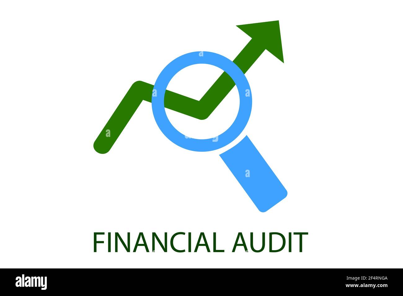 Green and Light Blue Logo for Financial Audit Institution, club ...