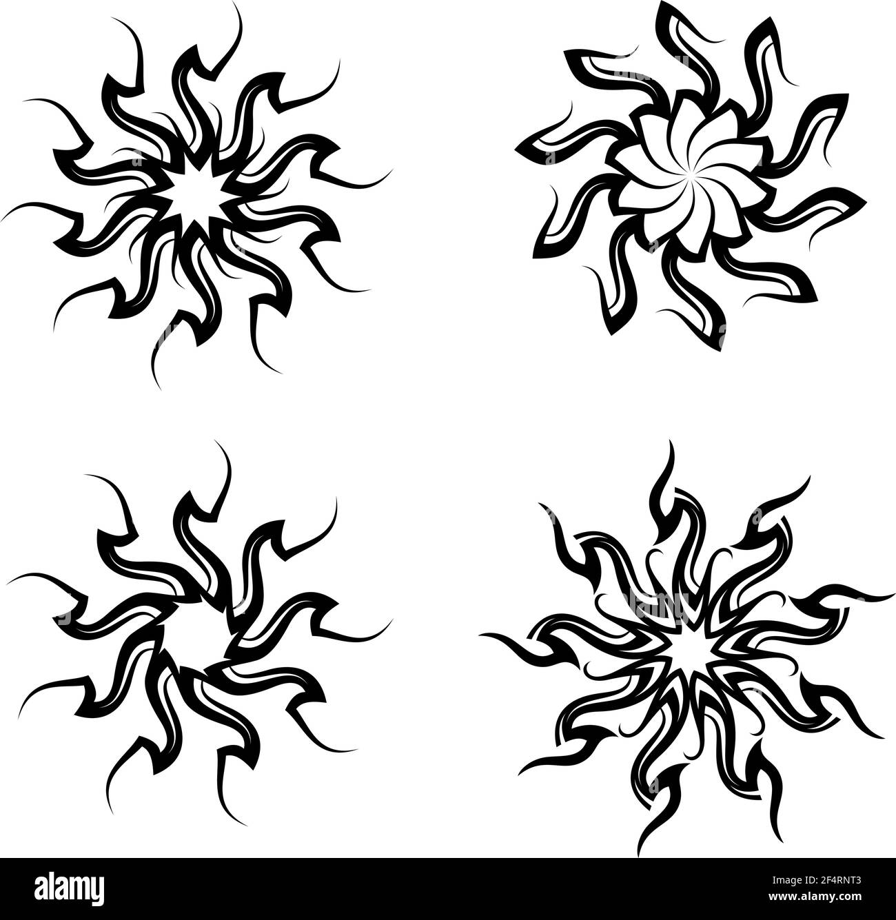 Tribal Sun Designs
